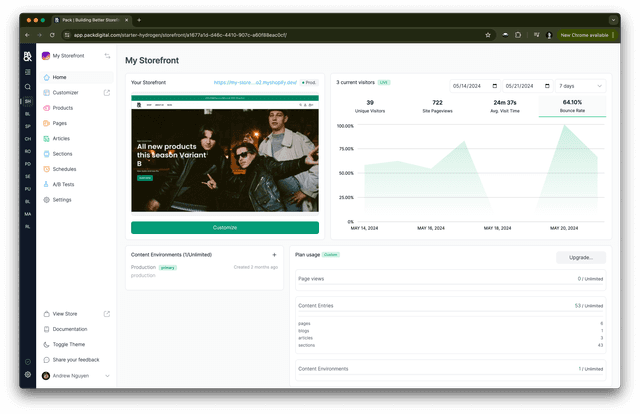 Analytics and KPI Tracking: Measuring Performance in Pack - Pack Documentation